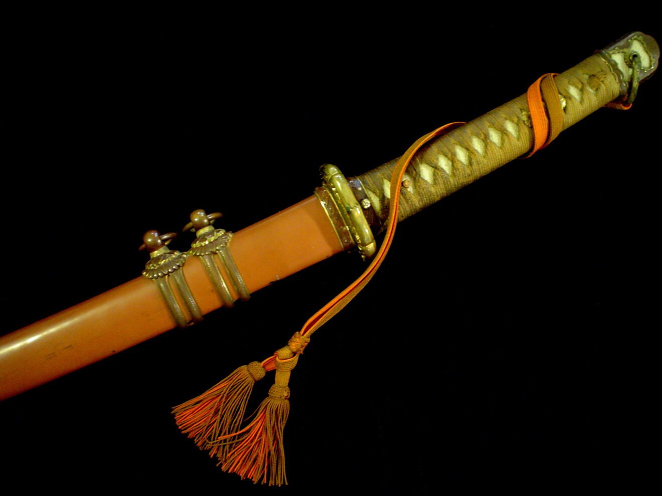 PREMIUM WW2 Japanese Army COLONEL Samurai Sword -RARE HADA -KAO/HOT ...