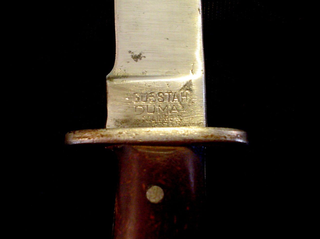 German WW2 PUMA La Gusstahl Boot Trench Knife -Solingen
