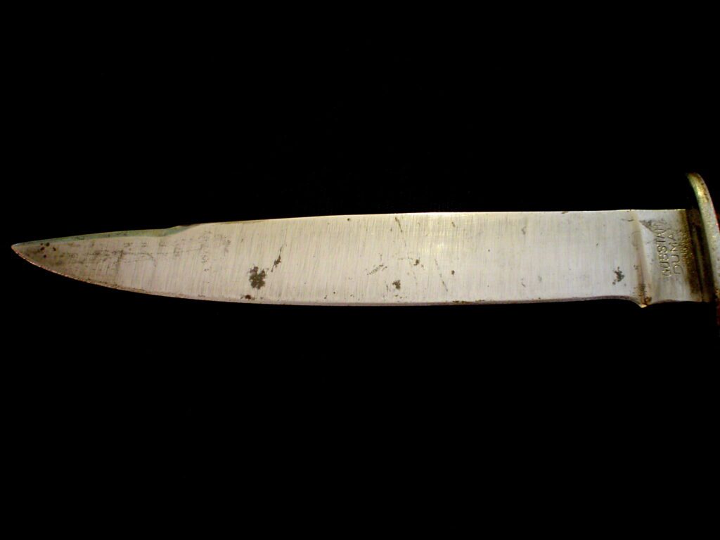 German WW2 PUMA La Gusstahl Boot Trench Knife -Solingen