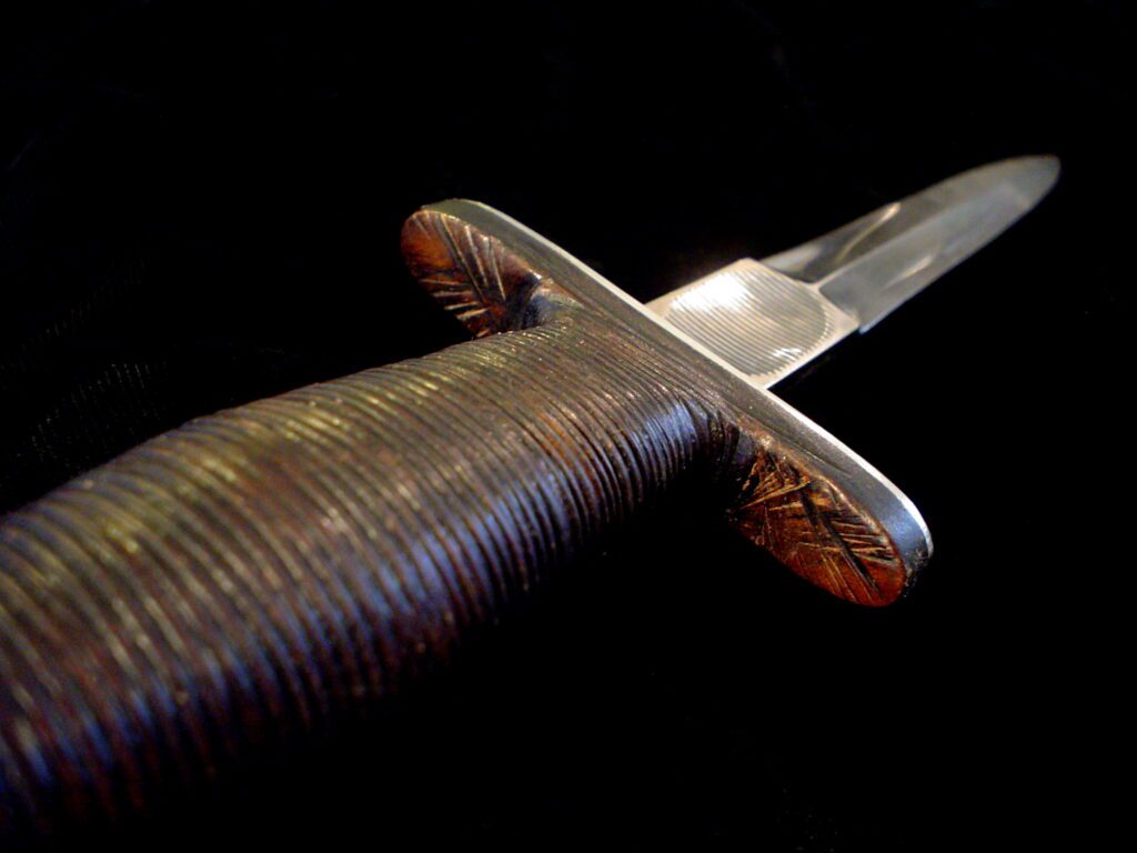 US WW2 Case V42 Stiletto Fighting Knife -V-42 -1st Special Service ...