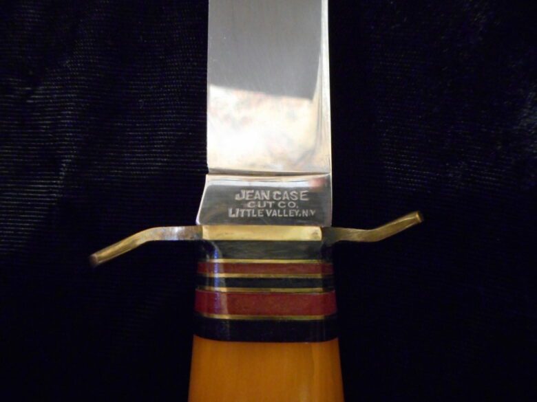 Vtg US WW2 Case XX Stiletto w/RARE V42-type Long Sheath -Fighting Knife ...