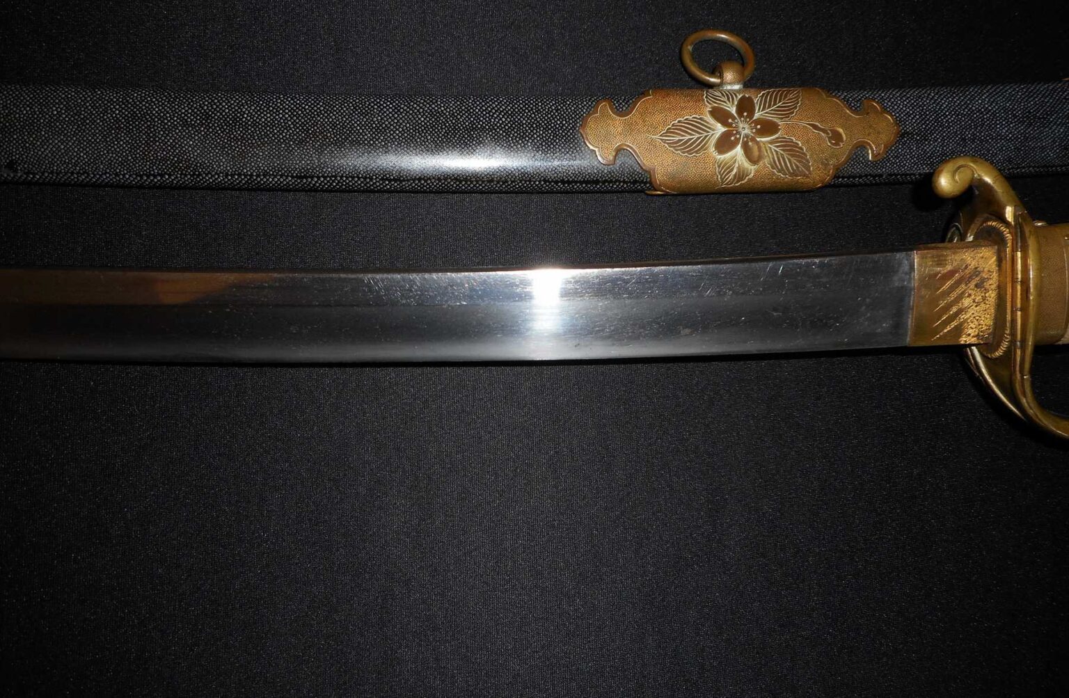 WW2 Japanese Army Officer Katana Sword -Antique/OLD SAMURAI FAMILY BLADE