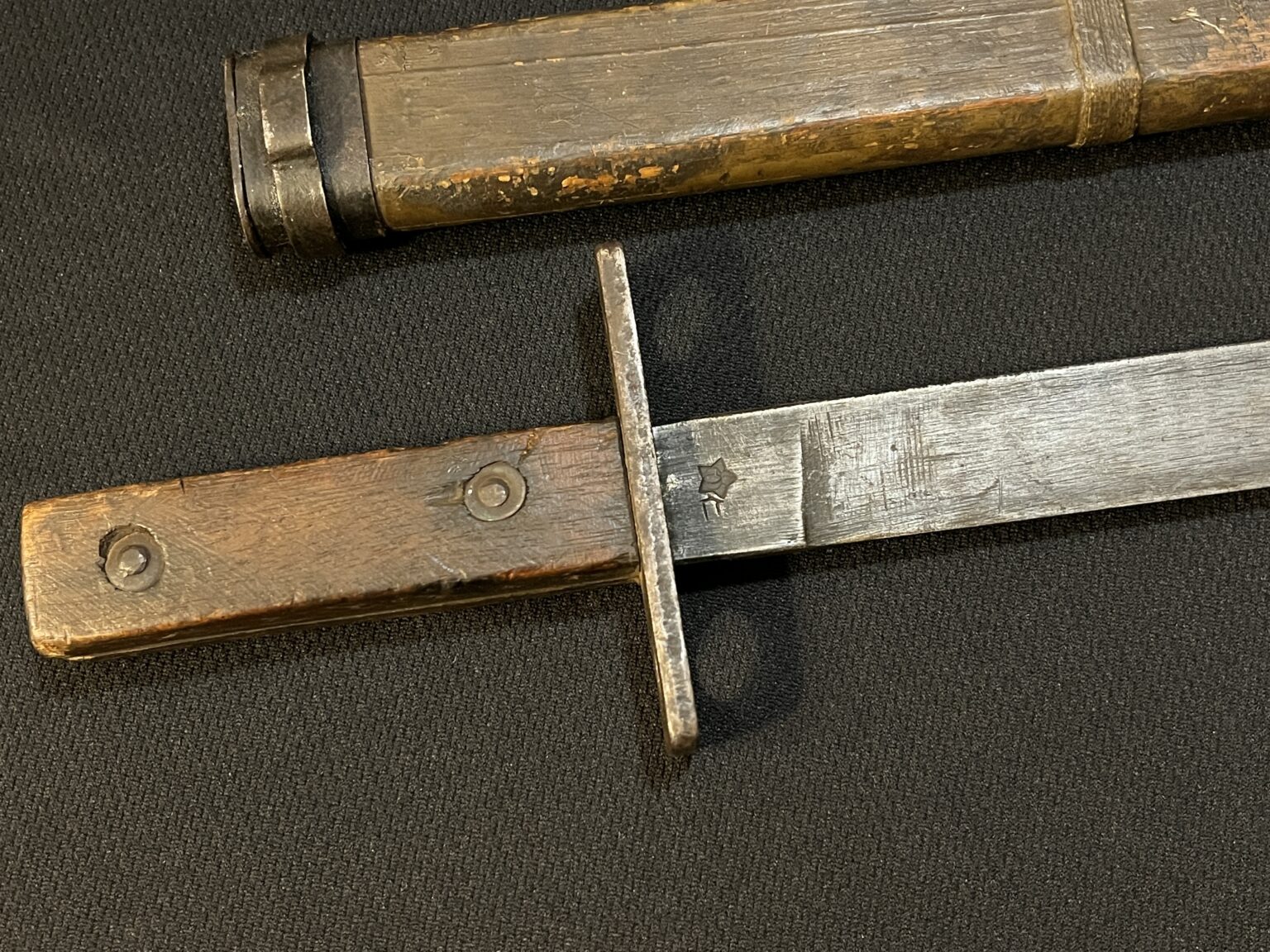 RARE WW2 Japanese Army LAST DITCH POLE BAYONET/Old Samurai Sword ...