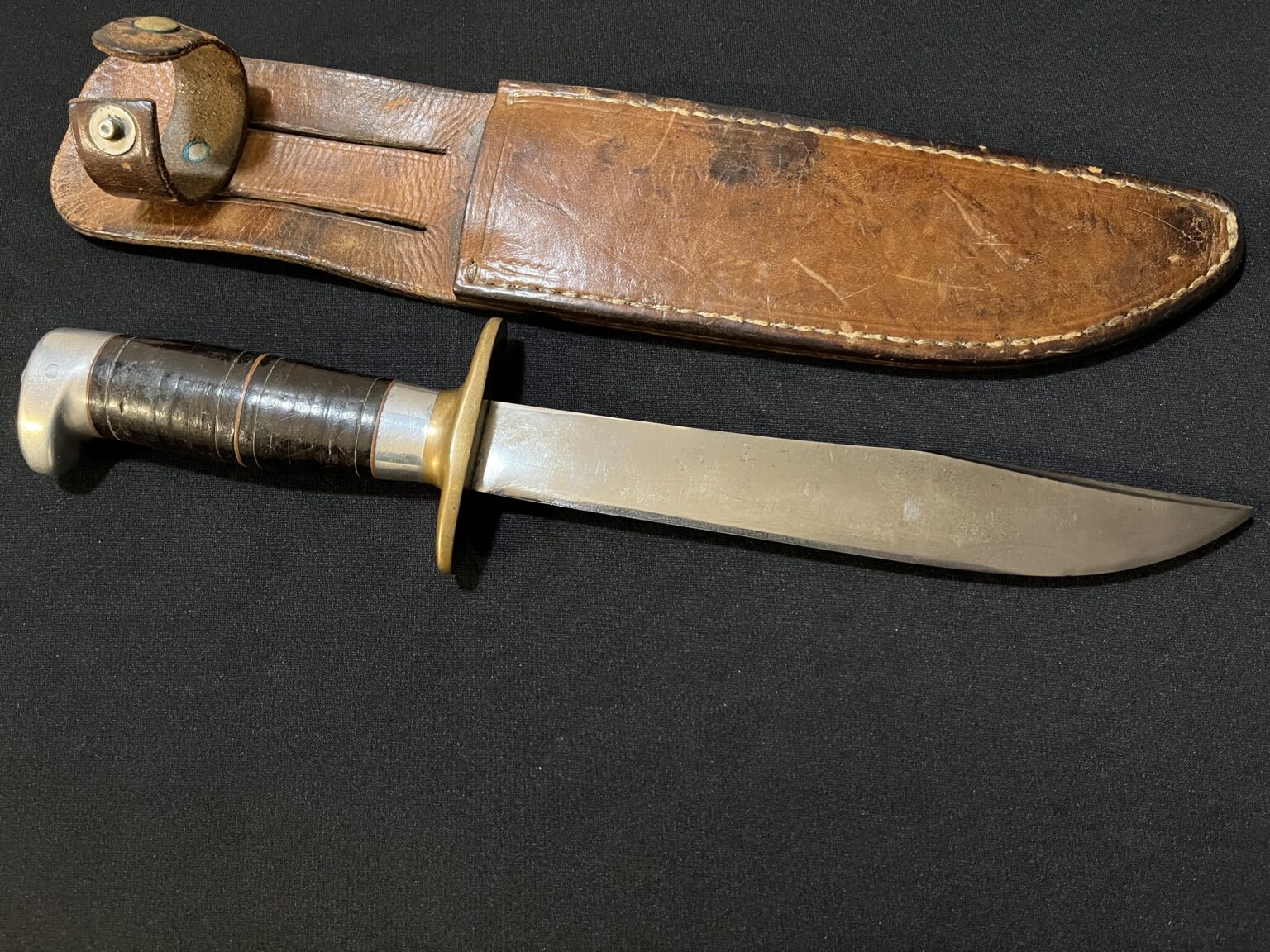WWII Frank Richtig Knife -Antique/FJR CLARKSON NEB/WW2