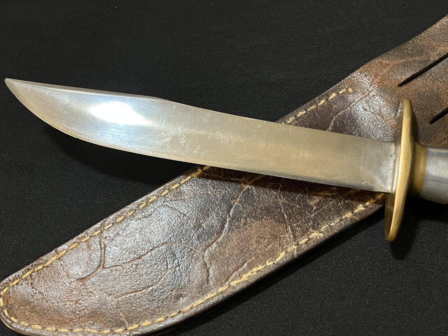 WWII Frank Richtig Knife -Antique/FJR CLARKSON NEB/WW2